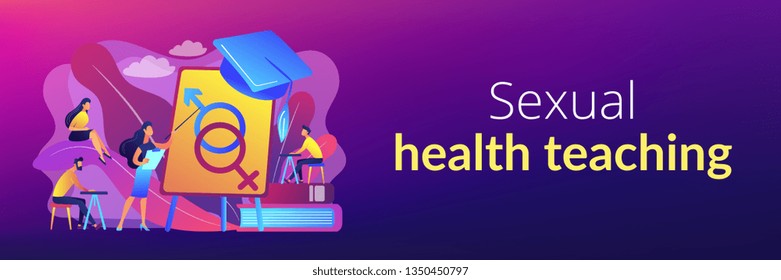 Female Teacher Board Giving Lesson On Stock Vector Royalty Free