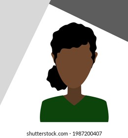 Female User Profile Icon Vector Illustration Stock Vector (Royalty Free ...