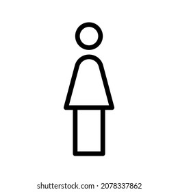 Female Vector Design Icon Suitable Ui Stock Vector (Royalty Free ...
