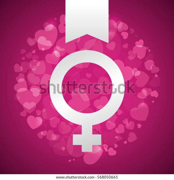 Feminism Representation Icon Image Vector Illustration Stock Vector ...