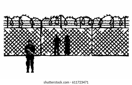 166 Impenetrable fence Images, Stock Photos & Vectors | Shutterstock