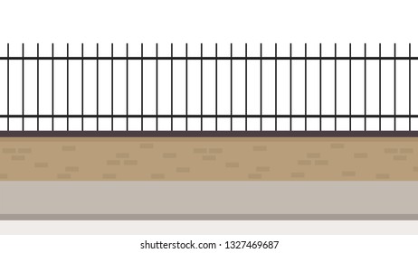Fence Vector Label Free Space Text Stock Vector (Royalty Free) 1327469687