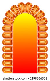 Festival Background Ideal Durga Pujo Diwali Stock Vector (Royalty Free ...