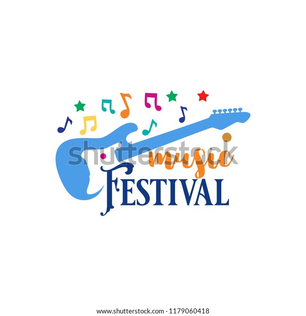 Festival Logo Template Stock Vector (Royalty Free) 1179060418 ...