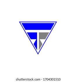 Ff Letter Original Monogram Logo Design Stock Vector (Royalty Free ...