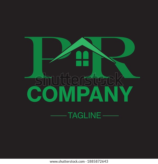 Ff Real Estate Logo Design Construction Stock Vector (Royalty Free ...