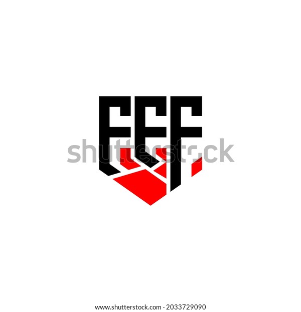 Fff Letter Logo Design On White Stock Vector (Royalty Free) 2033729090 ...