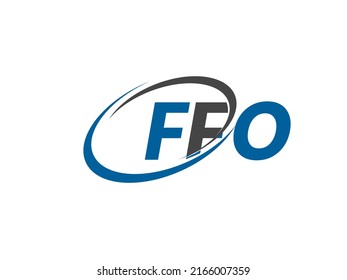 Ffo Letter Creative Modern Elegant Swoosh Stock Vector (Royalty Free ...