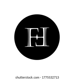 Fhn Logo Vector Technology Companies Finance Stock Vector (Royalty Free ...