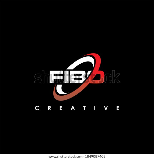 Fibo Letter Initial Logo Design Template Stock Vector (Royalty Free ...