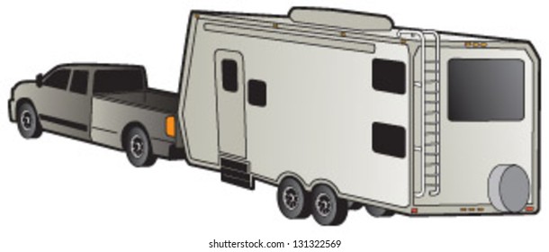 493 Fifth wheel rv Images, Stock Photos & Vectors | Shutterstock