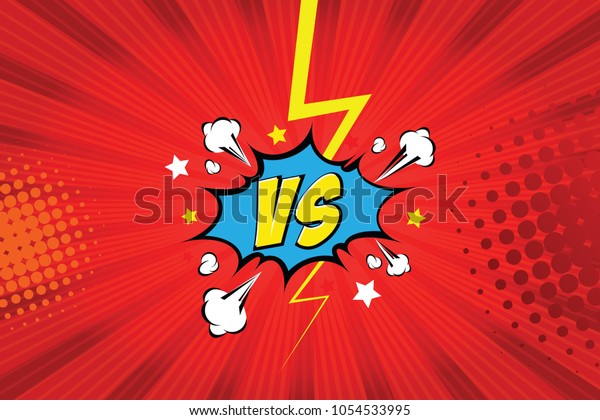 Fight Backgrounds Comics Style Design Vector Stock Vector (Royalty Free ...