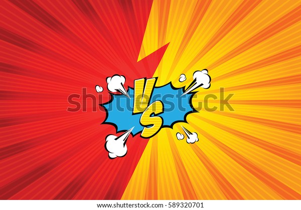 Fight Backgrounds Comics Style Design Vector Stock Vector (Royalty Free ...