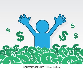 4,164 Multiple Dollar Signs Images, Stock Photos & Vectors | Shutterstock