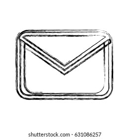 Figure Letter Message Communication Concept Icon Stock Vector (Royalty ...