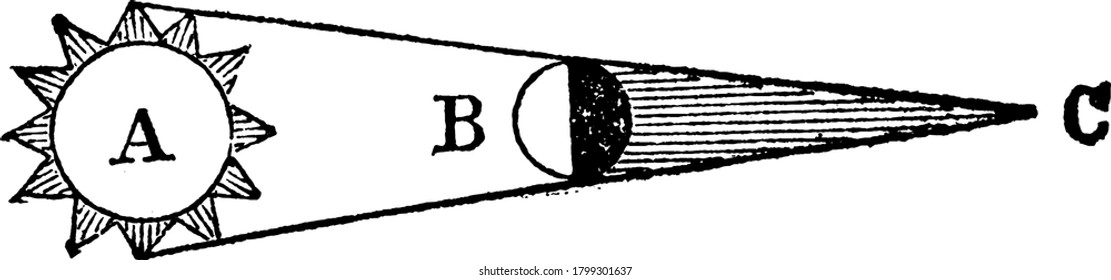 Figure Showing Light Rays Coming Object Stock Vector (Royalty Free ...