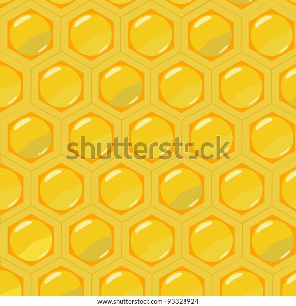 Figure Shows Honeycomb Stock Vector (Royalty Free) 93328924 | Shutterstock