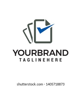 Job Check Logo Design Template Stock Vector (Royalty Free) 1553236157