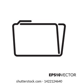 100,274 Files folder line icon Images, Stock Photos & Vectors ...