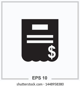 File Icon Black Isolated Vector Illustration Stock Vector (Royalty Free ...