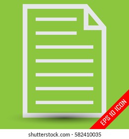 File Icon Notes File Logo Stock Vector (Royalty Free) 582410035 ...