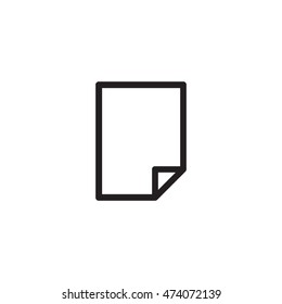 File Icon Pictogram Stock Vector (Royalty Free) 474072139 | Shutterstock