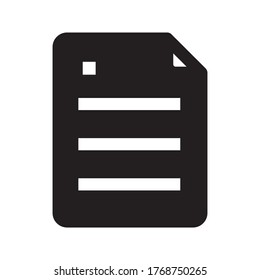 File Icon Trendy Flat Style File Stock Vector (Royalty Free) 1768750265 ...