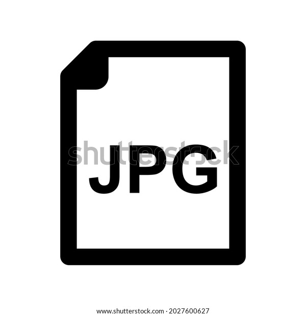 File Image Iconpictureformat Vector Illustration Stock Vector (Royalty ...