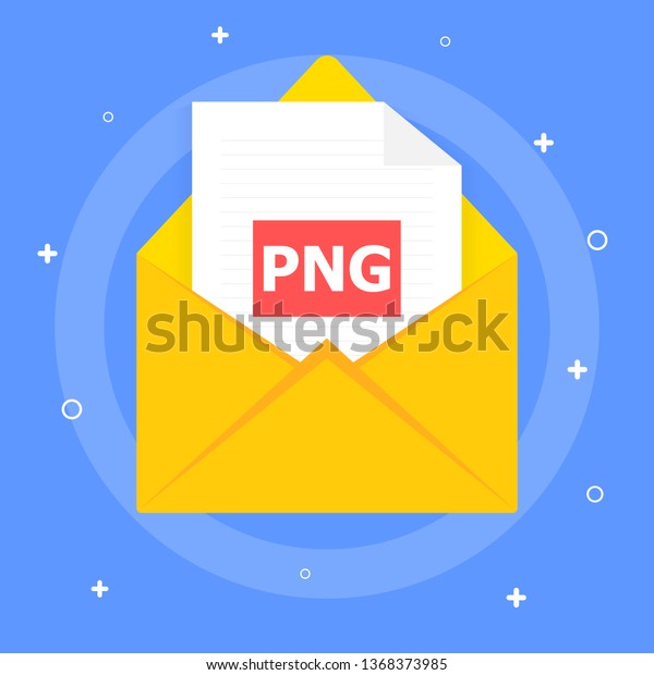 File Png Sent By Message Shown Stock Vector (Royalty Free) 1368373985 ...