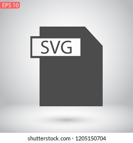 File Swg Vector Icon 10 Eps Stock Vector (Royalty Free) 1205150704 ...