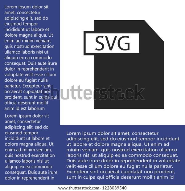 File Swg Vector Icon 10 Eps Stock Vector (Royalty Free) 1228039540 ...