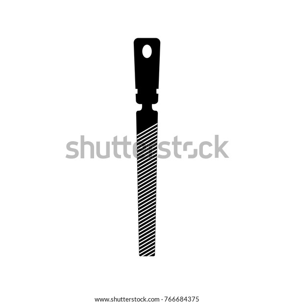 File Tool Icon Black Sign Design Stock Vector (Royalty Free) 766684375