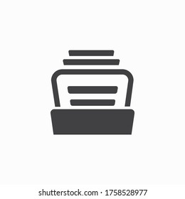 Files Stack Icon Corporate Icon Business Stock Vector (Royalty Free ...