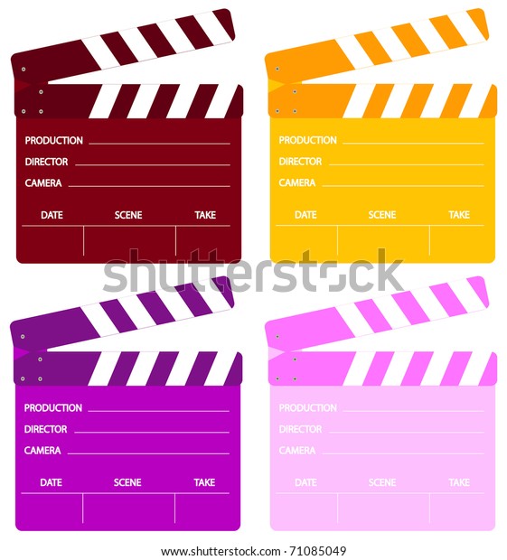 Film Flap Stock Vector (Royalty Free) 71085049 | Shutterstock