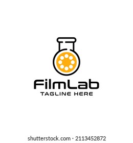 Film Lab Vector Logo Illustration Stock Vector (Royalty Free ...