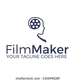 Film Maker Logo Stock Vector (Royalty Free) 1356940289 | Shutterstock