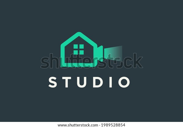 Film Maker Studio Logo Design Vector Stock Vector (Royalty Free ...