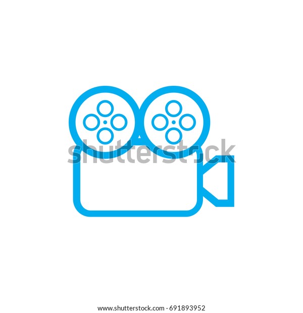 Film Production Vector Stock Vector (Royalty Free) 691893952 | Shutterstock