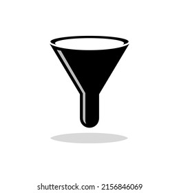 Filter Icon Filtrate Filtration Selection Symbol Stock Vector (Royalty ...