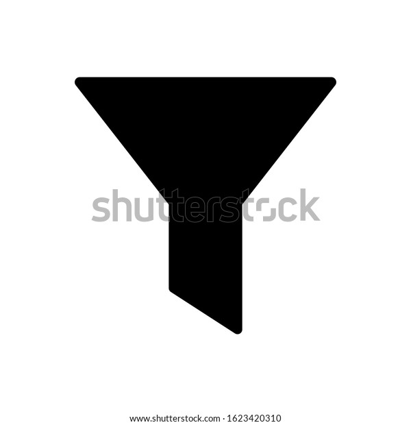 Filter Outline Icon Symbol Logo Illustration Stock Vector (Royalty Free ...