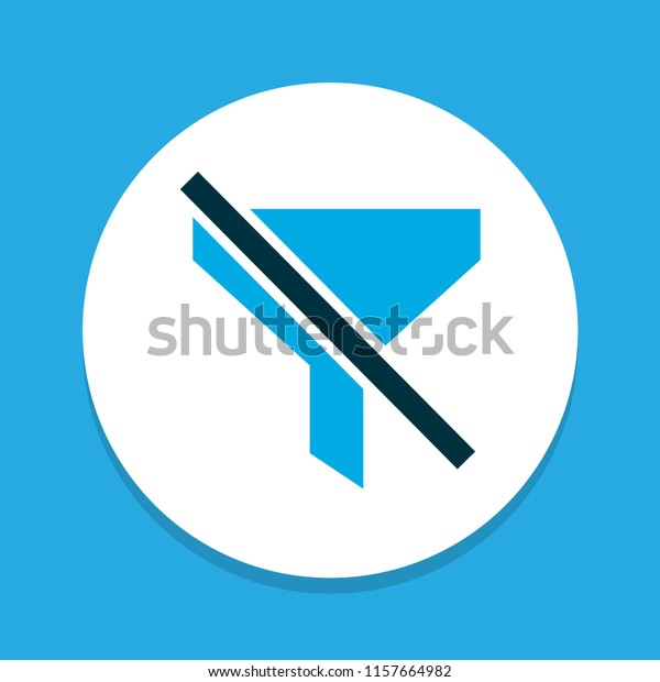 Filtration Icon Colored Symbol Premium Quality Stock Vector (Royalty ...