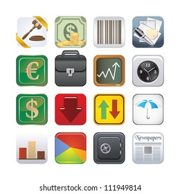 Finance app icon Images, Stock Photos & Vectors | Shutterstock