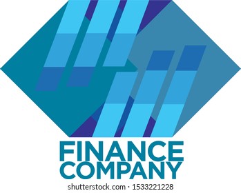 Finance Company Logo Vector Design Stock Vector (Royalty Free ...