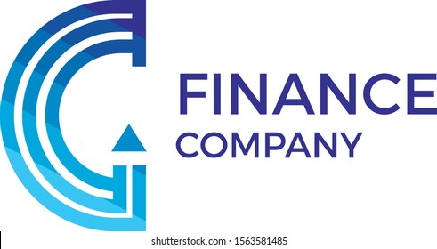 Finance Company Logo Vector Design Stock Vector (Royalty Free ...