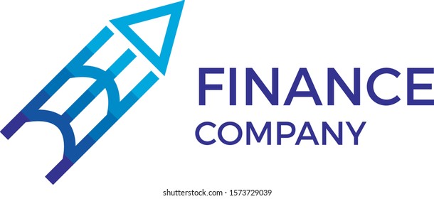 Finance Company Logo Vector Design Stock Vector (Royalty Free ...