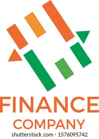 Finance Company Logo Vector Design Stock Vector (Royalty Free ...