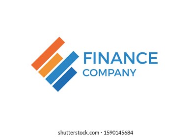 Finance Company Logo Vector Design Stock Vector (Royalty Free ...