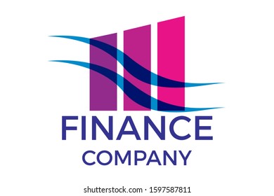 Finance Company Logo Vector Design Stock Vector (Royalty Free ...