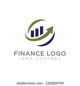 Finance Logo Design Template Stock Vector (Royalty Free) 1203205759 ...