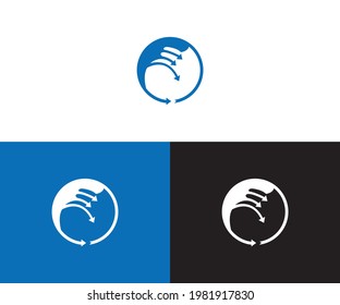 Finance Management Financial Vector Logo Icon Stock Vector (Royalty ...